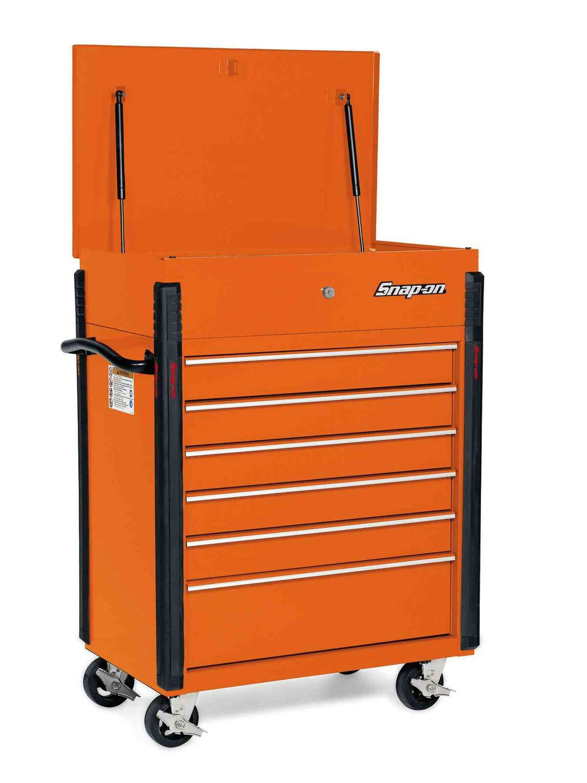 32" Six-Drawer Compact Roll Cart (Electric Orange)Item no :KRSC326FPJK ...