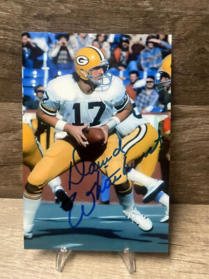 David Whitehurst Green Bay Packers Hand Signed 4x6 Photo TC46-3328 | eBay