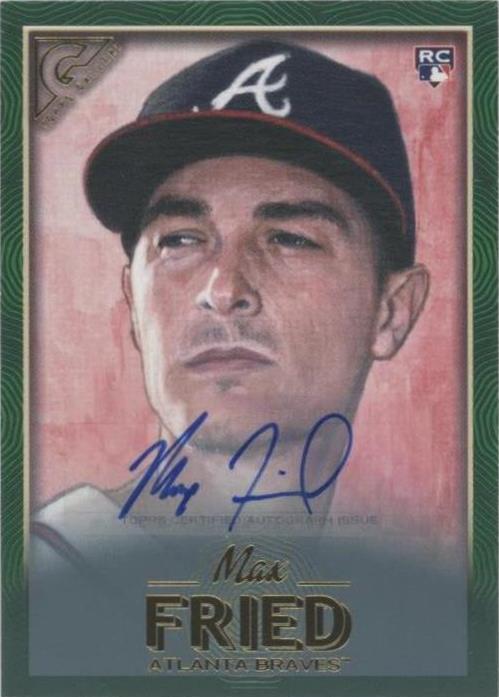 2018 Topps Gallery - Max Fried #20 Green Autographs /99 (AU, RC) for sale online | eBay