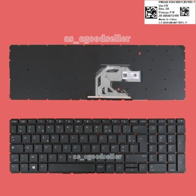 New for HP ProBook 450 G7 455 G7 455R G7 Keyboard French Clavier Black ...