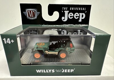 M2 Machines Detroit Muscle Series 82 : 1944 Willys MB Jeep R82 | eBay