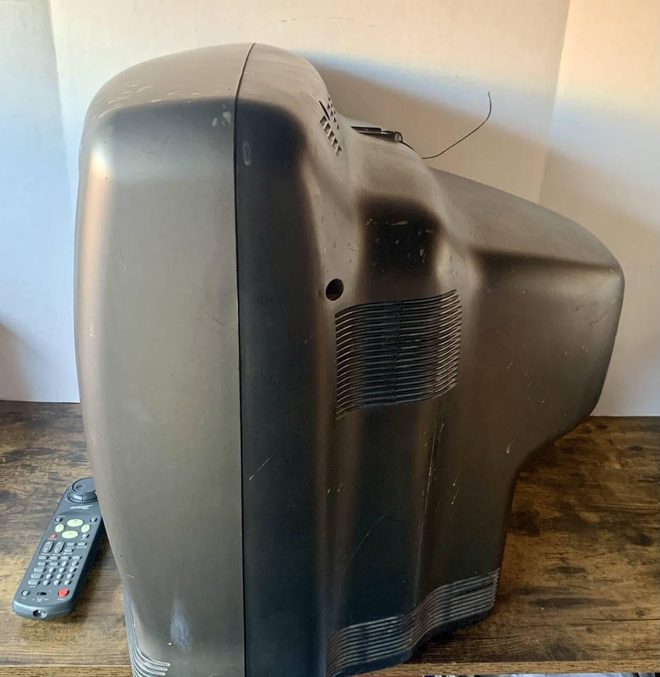 Vintage Rare Zenith 21” CRT TV Retro Gaming Model SY2053S 1996 W/ OEM ...