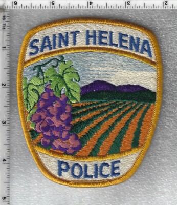 Saint Helena Police (California) Shoulder Patch | eBay