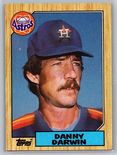 Danny Darwin 1987 Topps Set Break BASEBALL #157 Houston Astros | eBay