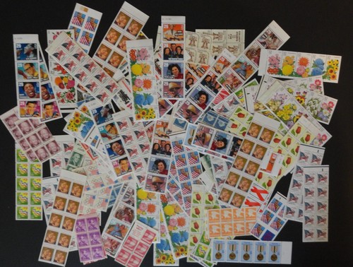 USA USPS MINT NH POSTAGE STAMP COMPLETE BOOKLET PANES LOT FACE VALUE ...