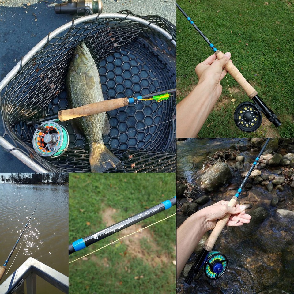Maxcatch Nymph 2/3/4WT 10FT/11FT 4Sec Fast Action Graphite IM10 Fly ...