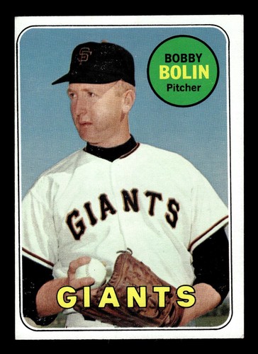 Bobby Bolin 1969 Topps #505 San Francisco Giants Ex | eBay