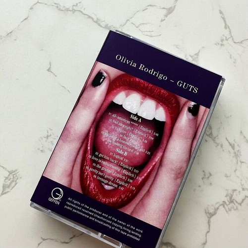 Olivia Rodrigo - SOUR & GUTS (Explicit) - Album Song Cassette Tapes ...