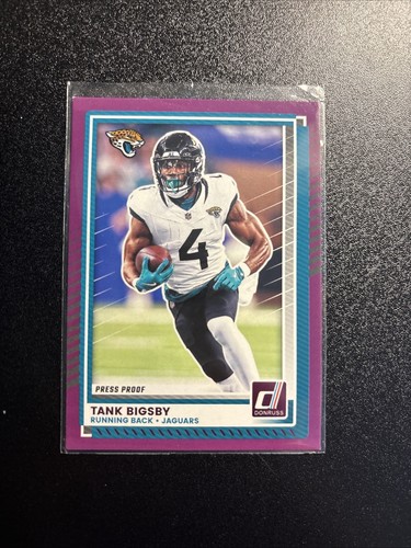 2025 Panini Donruss - Tank Bigsby #290 Purple Press Proof for sale ...