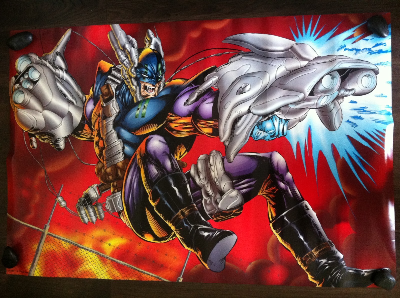 RARE DUTCH YOUNGBLOOD POSTER 36 x 24 CHAP YAEP 90'S NM ROB LIEFELD ...