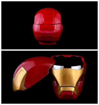 Iron Man Helmet Ashtray Men's Xmas Gift Cigarette Holder Resin Desk ...