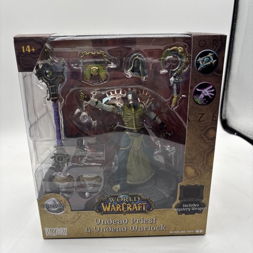 Mcfarlane Toys World of Warcraft Undead Priest & Undead Warlock 6 ...