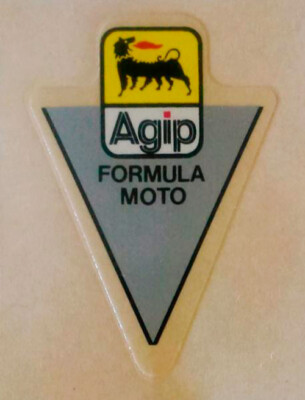 Ducati Agip Formula motorcycle fuel tank decal X1 vinyl stickers ...