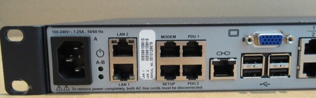 Avocent MPU2016 MergePoint Unity 2016 KVM Over IP Console Switch with ...