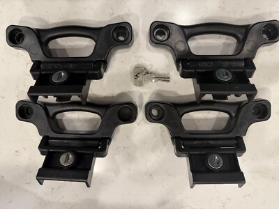 FORD Box Tie Down Locking Truck Bed Cleats | For 2015-2024 Ford F-150/ ...