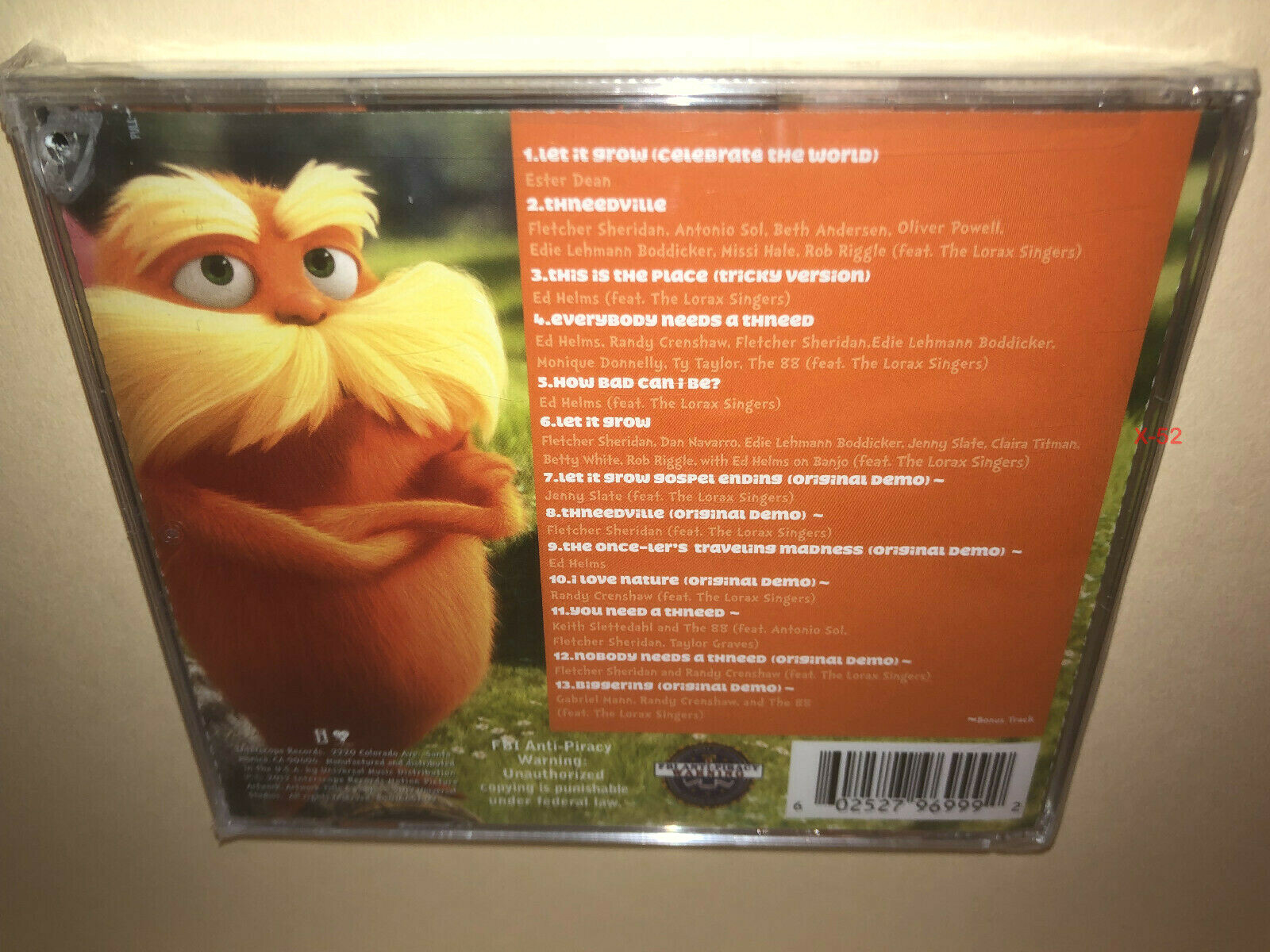 Dr. Seuss' the Lorax [Original Songs from the Motion Picture] by ...