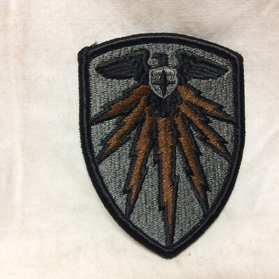 Military Patch Badge Army 7th Signal Command ACU Hook Loop Back Variant | eBay