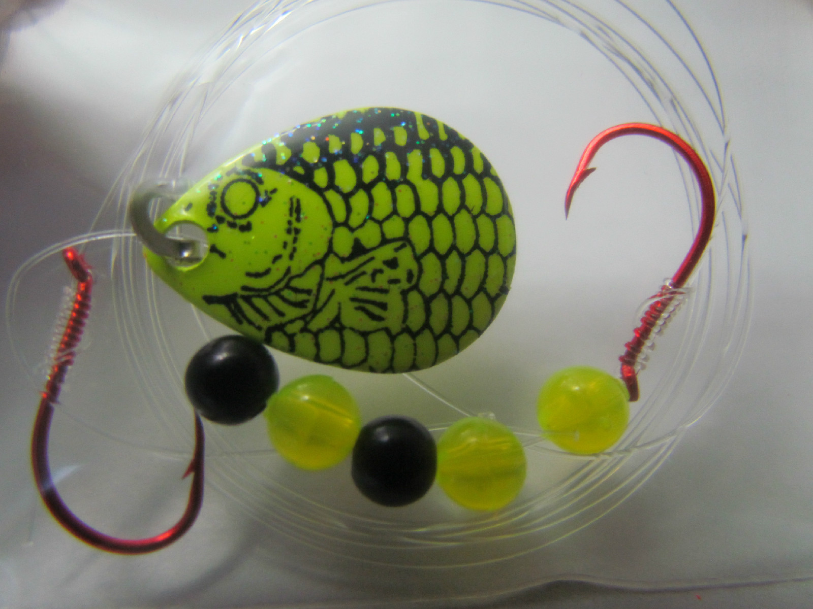 5 Spinner Rigs Leech Minnow Crawler Harness Walleye, Bass, Pike ...