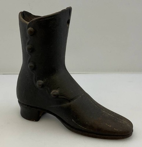 Antique 1800's Cast Iron Mannequin Side Button Victorian Shoe Boot Door ...