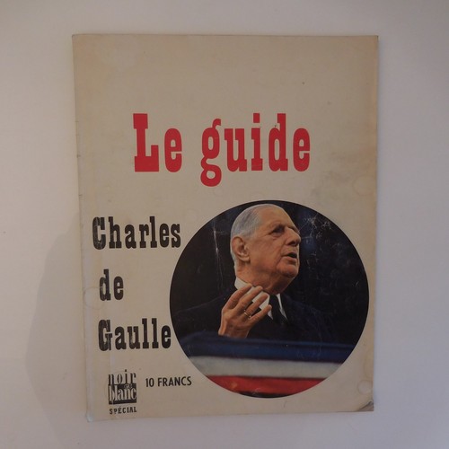 Il Guida Charles Di Gaulle Nero E Blanc Speciale 1970 Parigi Francia | eBay