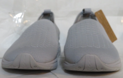 EASY SPIRIT WOMENS SNEAKERS US 9 W SE TECH2 TECH LIGHT GRAY KNIT SLIP ...