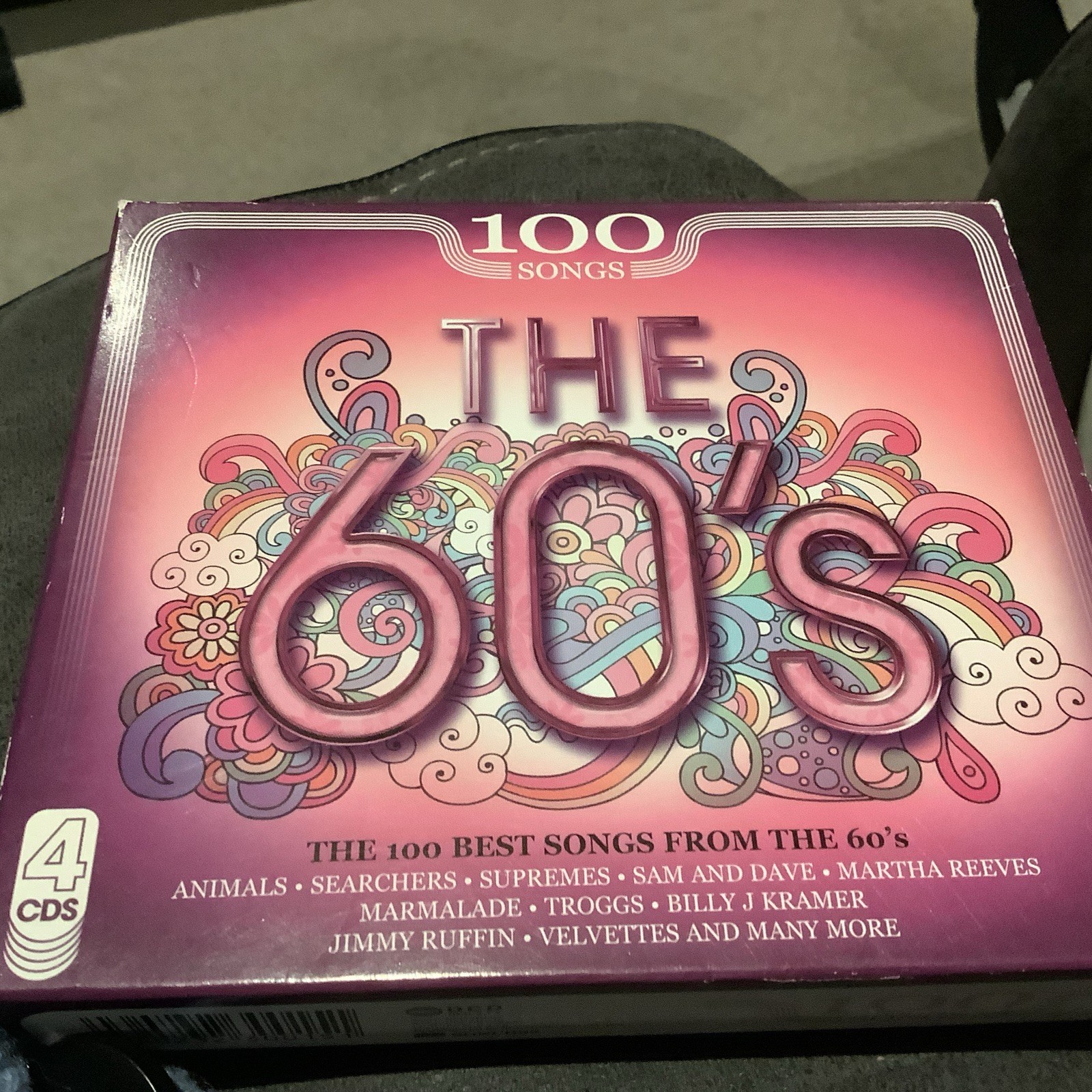 Various Artists: The 60s: 100 Best Songs from the 60s 4 CD BOXED SET ...