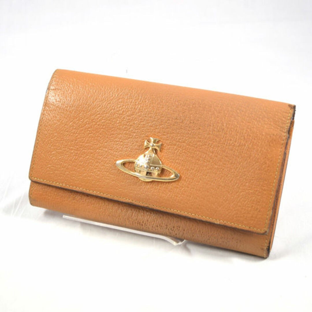 Vivienne Westwood EXECUTIVE Bi-fold Long Wallet Leath… - Gem