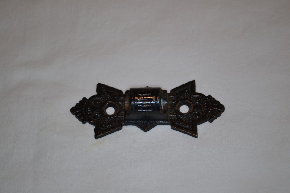 Vintage Oil Lamp Cast Iron Swing Arm Wall Bracket | eBay UK