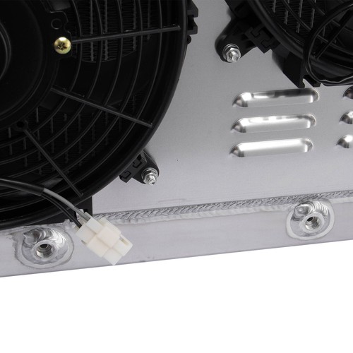 CU1919 3 Row Radiator Shroud Fan For 1972-1986 78 Jeep CJ5 CJ6 CJ7 ...