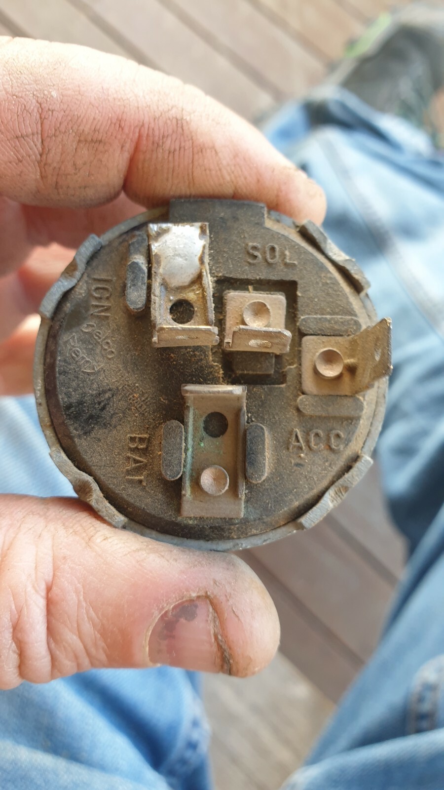 HOLDEN DELCO REMY IGNITION SWITCH 7414975 FE FC FB EK EJ IGNITION ...