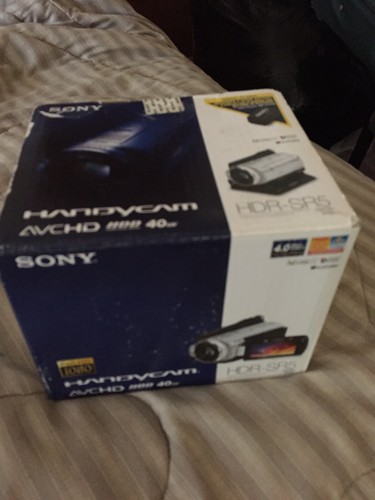 NEW Sony Handycam HDR-SR5 4MP 40GB Hard Drive Camcorder FULL HD 1080 ...