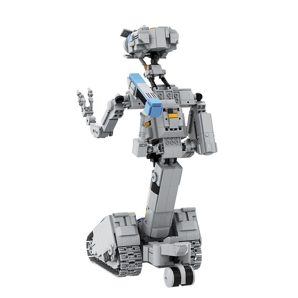1310 PCS MOC Johnny 5 Robots Building Blocks Short Circuit 2 Robots ...