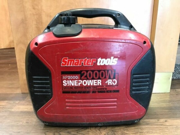 Smarter Tools AP2000i Portable Gas Inverter Generator Yamaha Engine ...