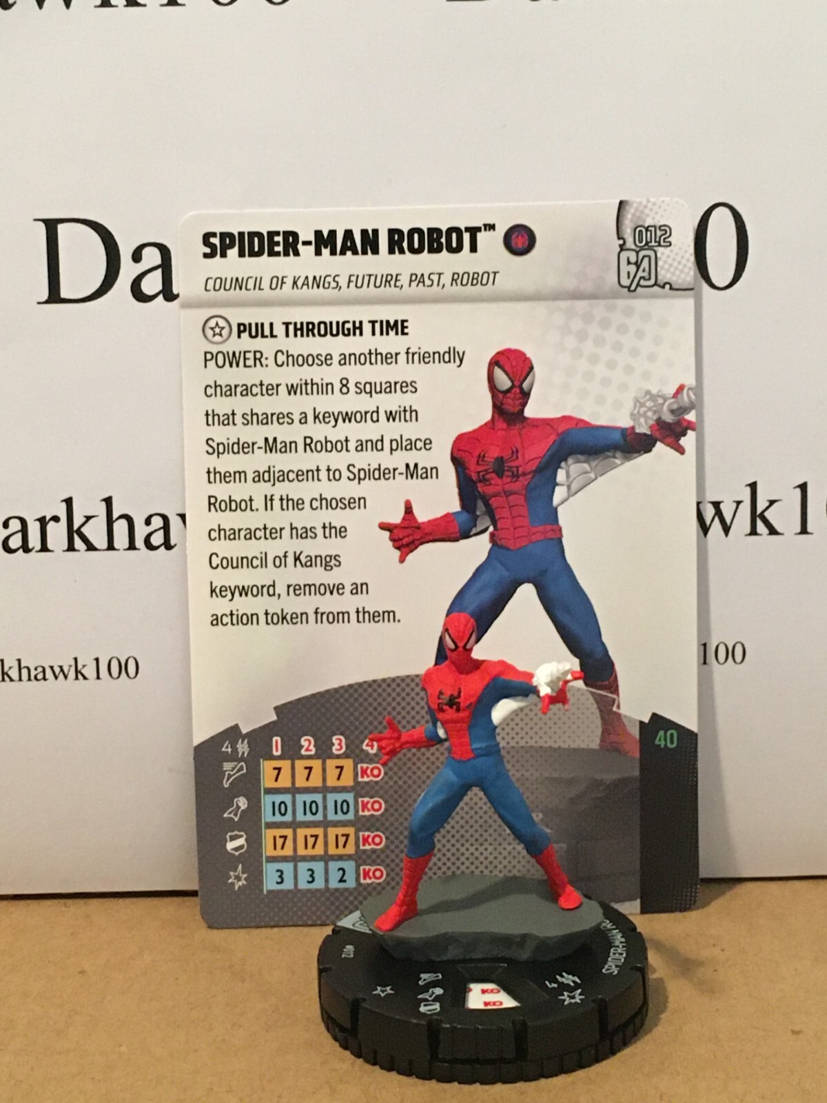 Heroclix Spider-Man Robot 012 Marvel Avengers 60th Anniversary 12 | eBay