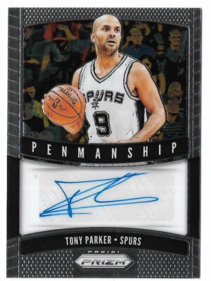 TONY PARKER 2019 PANINI PRIZM AUTO AUTOGRAPH CARD! | eBay