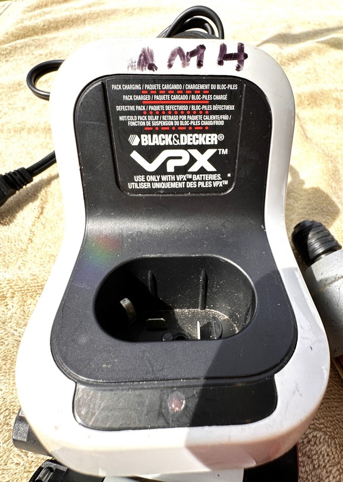 B&D VPX DRILL, SAW, CHARGER & 2 BATTERIES - TESTED/WORKS! AS PICTURED ...