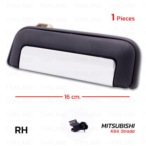 Right Door Handle Chrome Outer Fits Mitsubishi K64 L200 Strada Pick Up ...