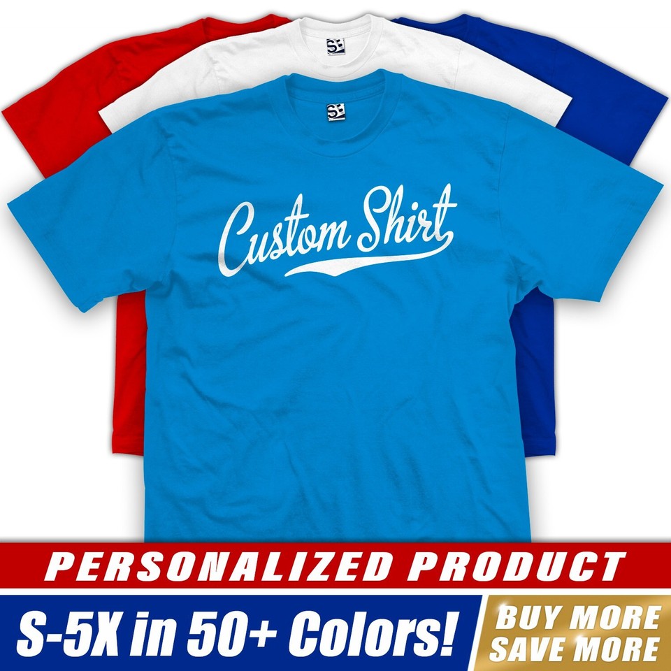 Custom Script Shirt Personalize Baseball Softball Sports Spirit Wear ...