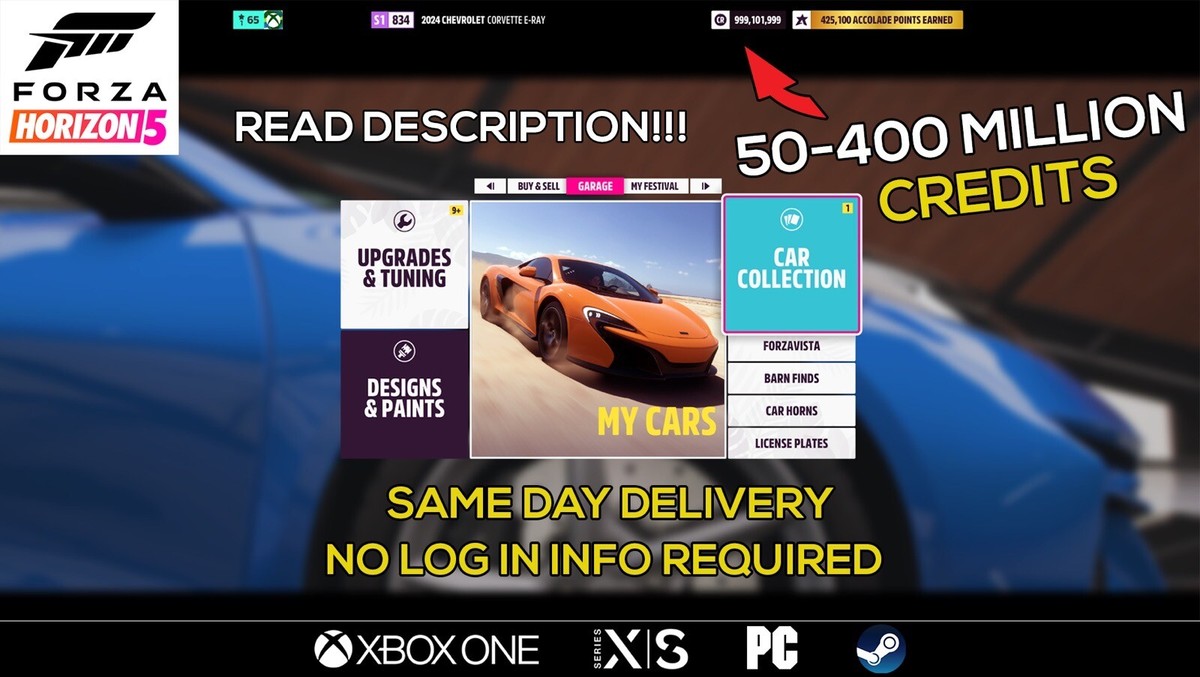 Forza 5 Credits