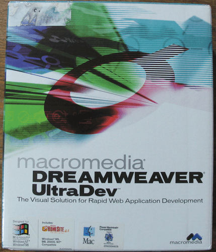 Macromedia Dreamweaver UltraDev NFR Mac OS 8.6 Windows 95 98 2000 NT | eBay UK