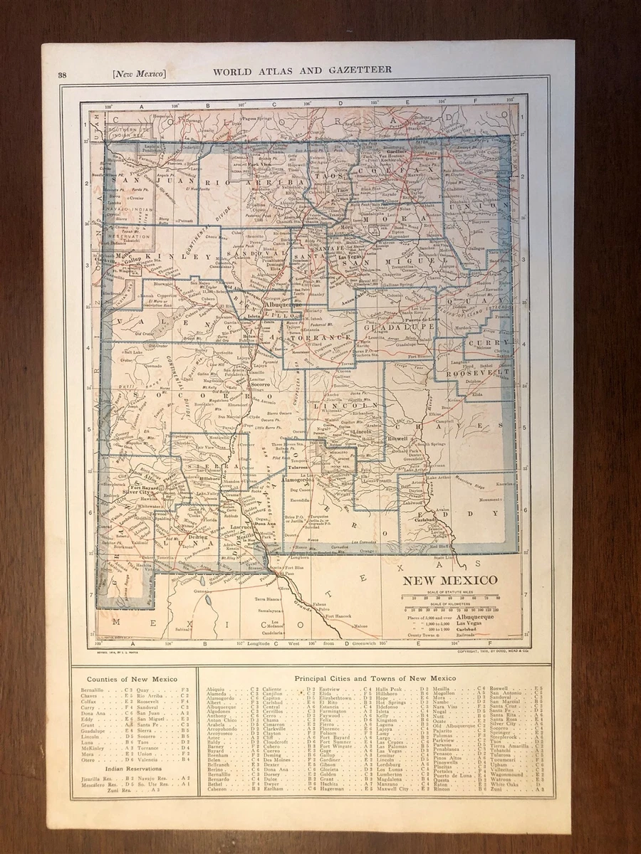 Online Map Of New Mexico