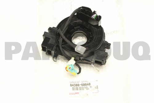 84308-60040 Toyota Cable set spiral 8430860040 Genuine OEM Part for ...