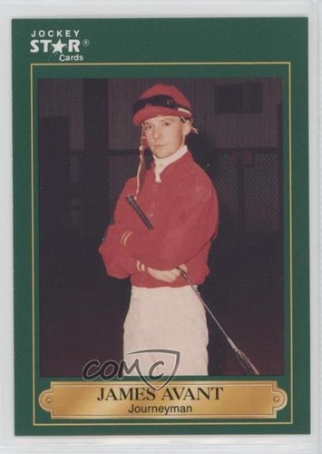 1991 Horse Star Jockey Star Cards James Avant #33 | eBay
