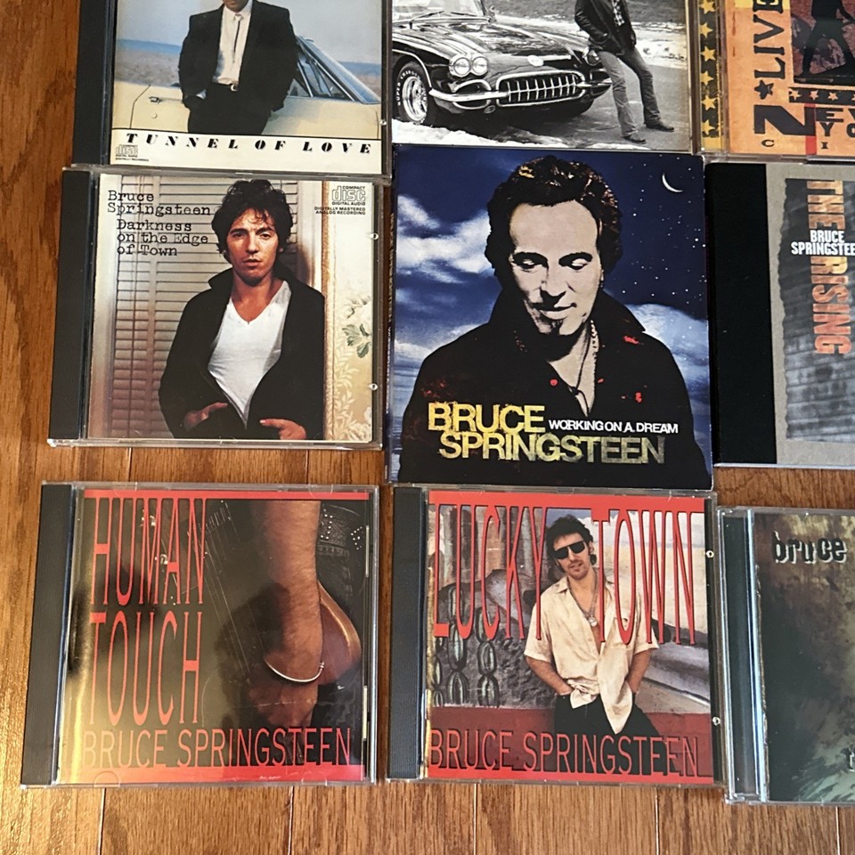 Bruce Springsteen 30 CD Lot Huge Collection See All Photos For Titles ...