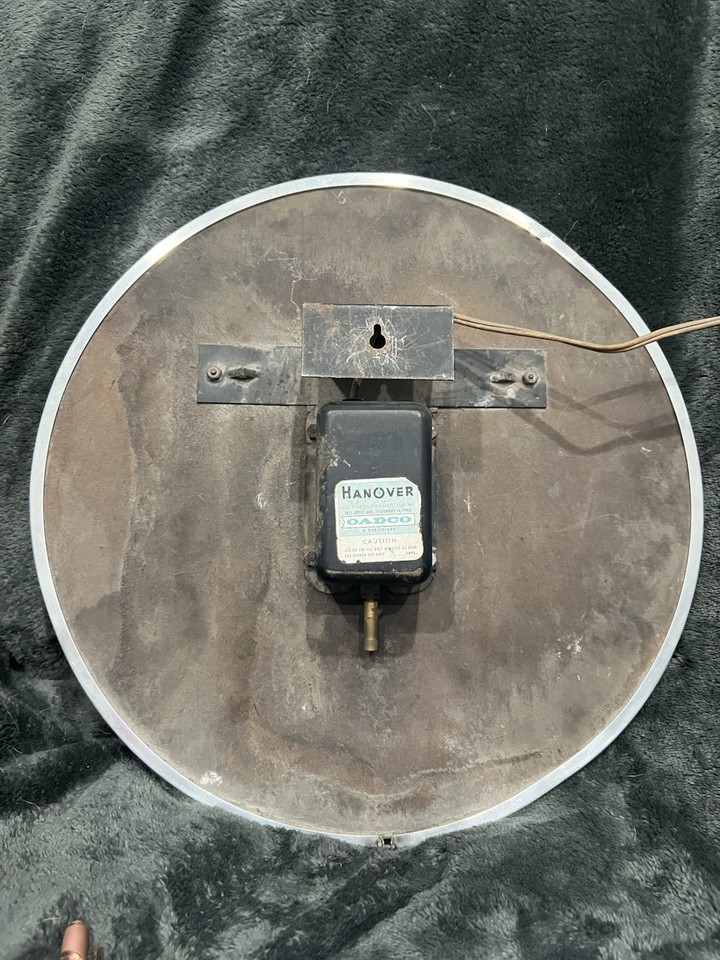 🕰️Vintage Citizens Main Insurance WORKING Clock Bud Jones Lewiston | eBay