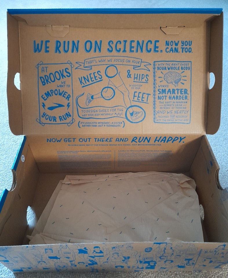 Men's Brooks Beast GTS 23 Blue Running Walking Trainers Sneakers Size ...