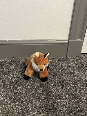 Aurora - Small Brown Shoulderkins - 6" Maple Fox - Adorable Stuffed ...