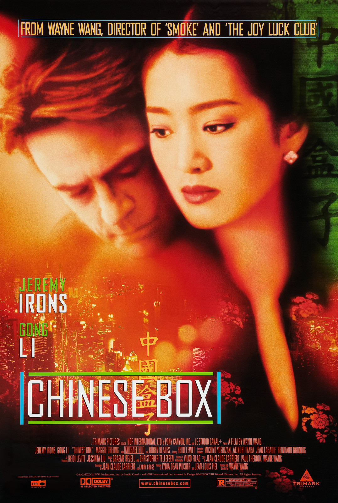 CHINESE BOX (1998) ORIGINAL MOVIE POSTER - ROLLED | eBay