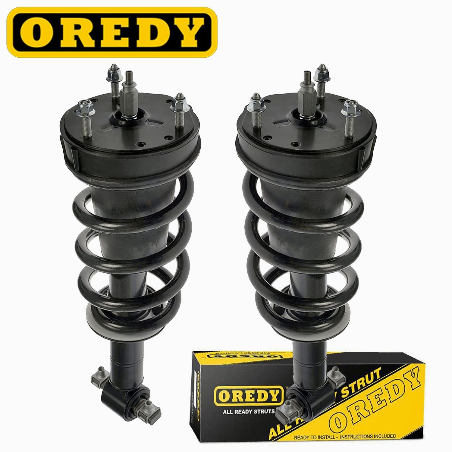 2PC Front Magnetic Struts for Escalade Avalanche Suburban 1500 GMC ...