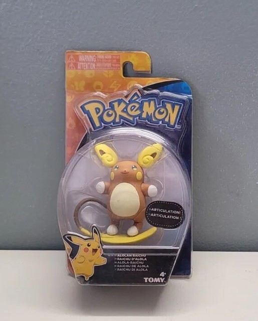 Pokemon Alolan Raichu Action Figure Toy - 2017 TOMY Authentic for sale ...